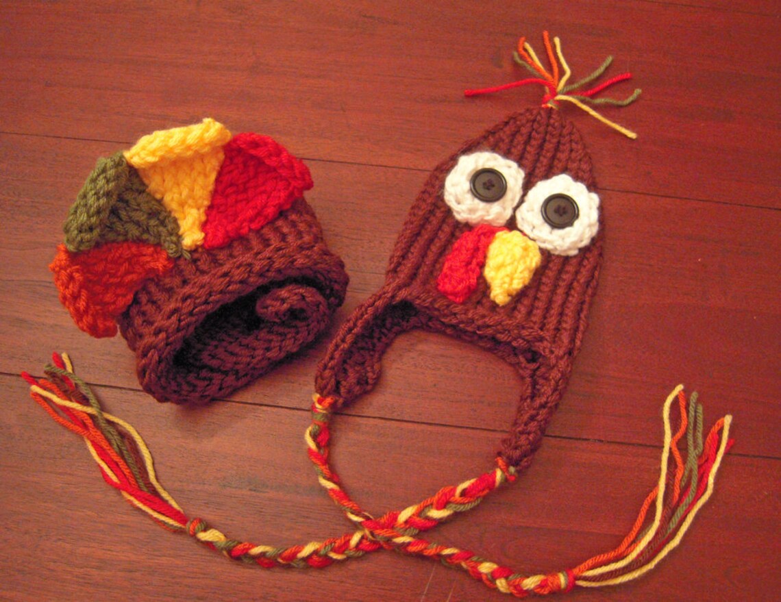 Turkey Hat Diaper Cover Set Thanksgiving Turkey - Etsy