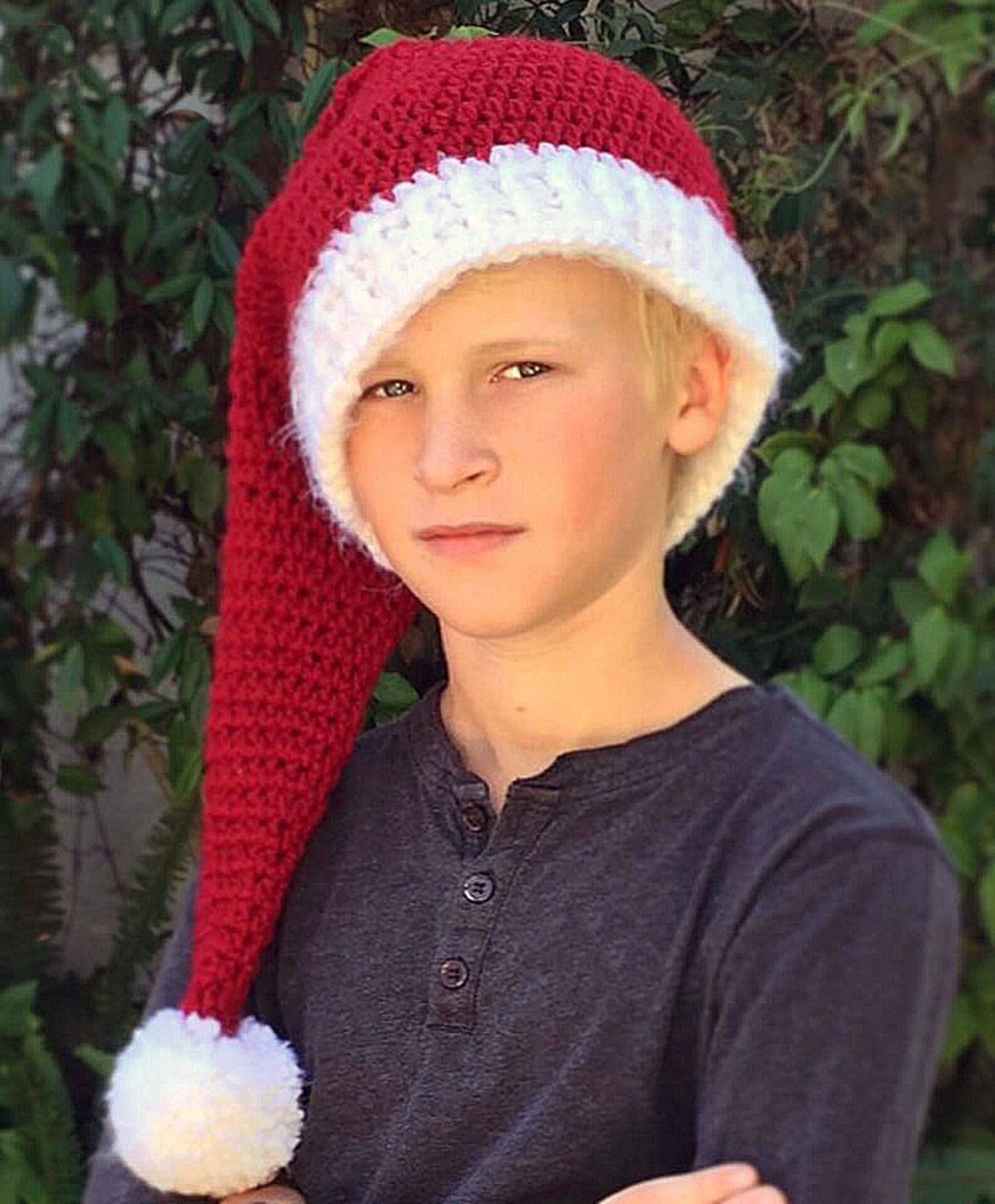 Santa Hats Holiday Hat Baby Santa Hat Deluxe Santa Hat | Etsy