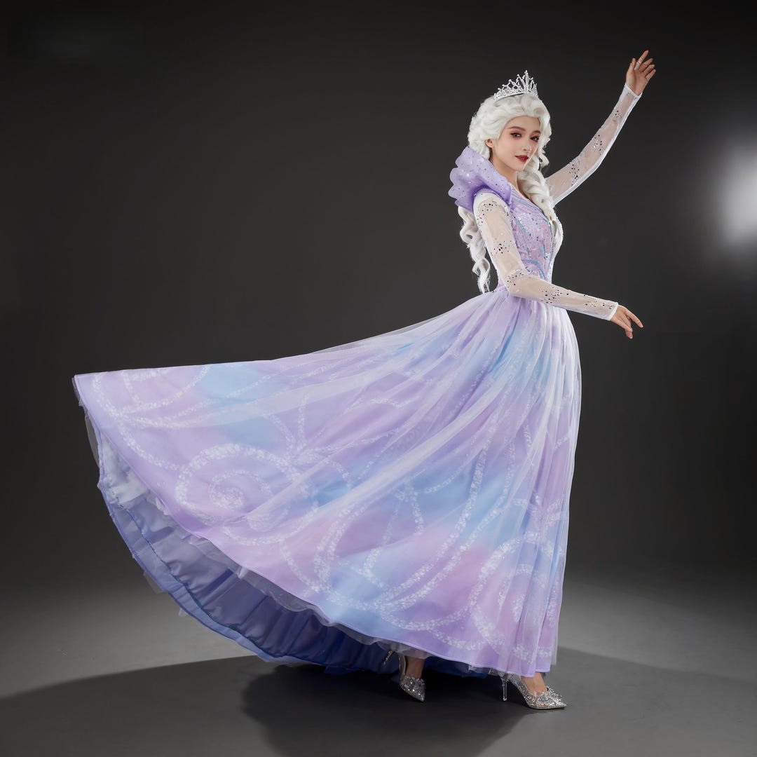 Glinda the Good Witch Cosplay Dress – Wicked 2 Inspired Lavender ...