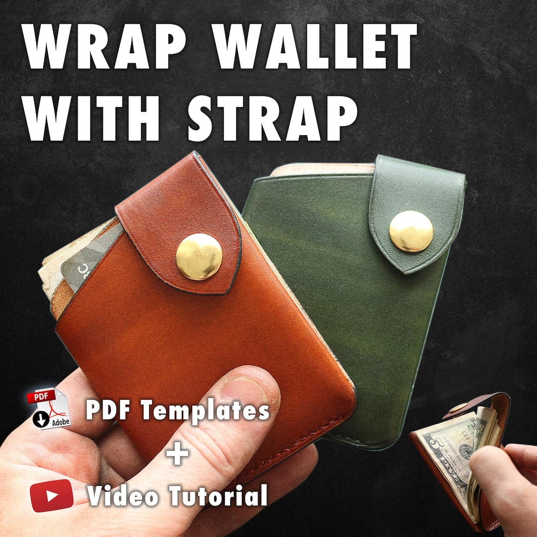 Wrap Wallet – PDF Pattern + Video Tutorial - Etsy