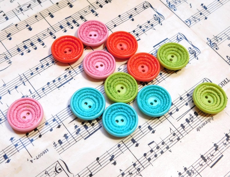 Vintage Buttons-baby Girl-boy-pastel-sewing-scrapbook Supplies-baby ...