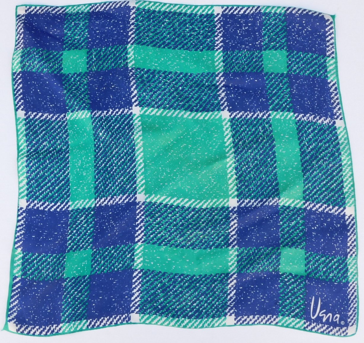 Vintage Vera Neumann Scarf Square VERA Scarf Blue and Green - Etsy