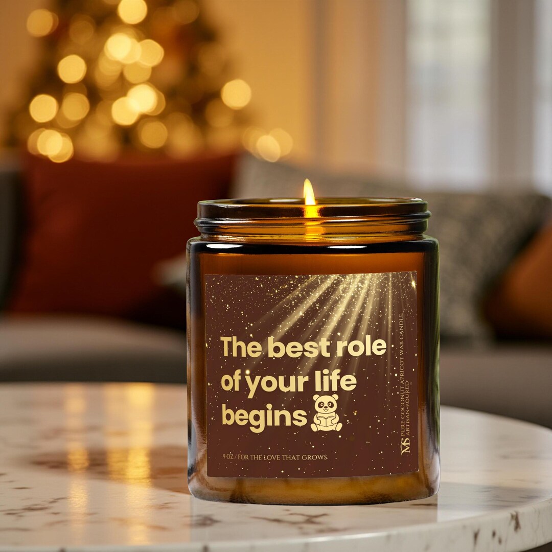 Pregnancy Announcement Candle – New Grandparent Gift, Cozy Reveal - Etsy