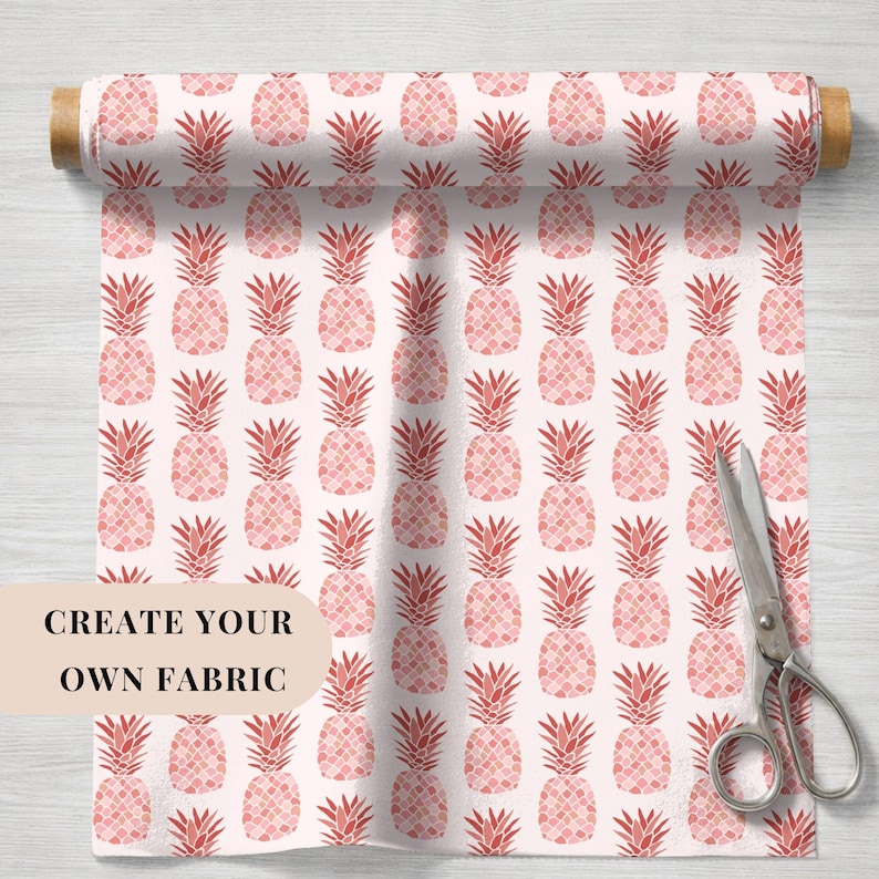 Tropical Digital Paper Pineapple Summer Pattern Pineapple Seamless ...