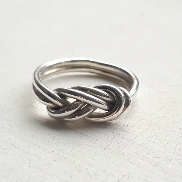 Figure 8 Knot Ring - Etsy