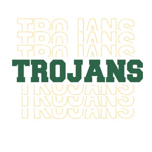 Trojans! Team Spirit! -shirt Design -SVG, PNG, and JPEG - Etsy