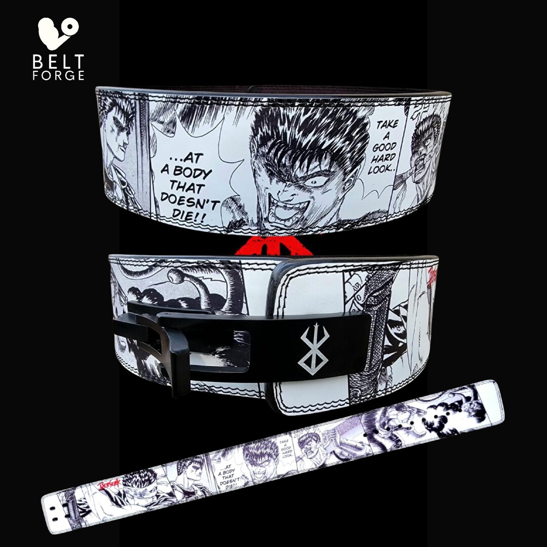 Berserk Anime Power Lever Belt Weightlifting Anime Lever Belt Power ...