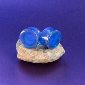 22MM (7/8") Plugs - Epoxy Resin Plugs - Stretched Ears - Ring of Colour ...