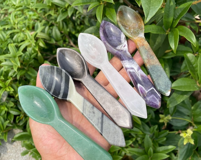 Crystal Spoons - Etsy