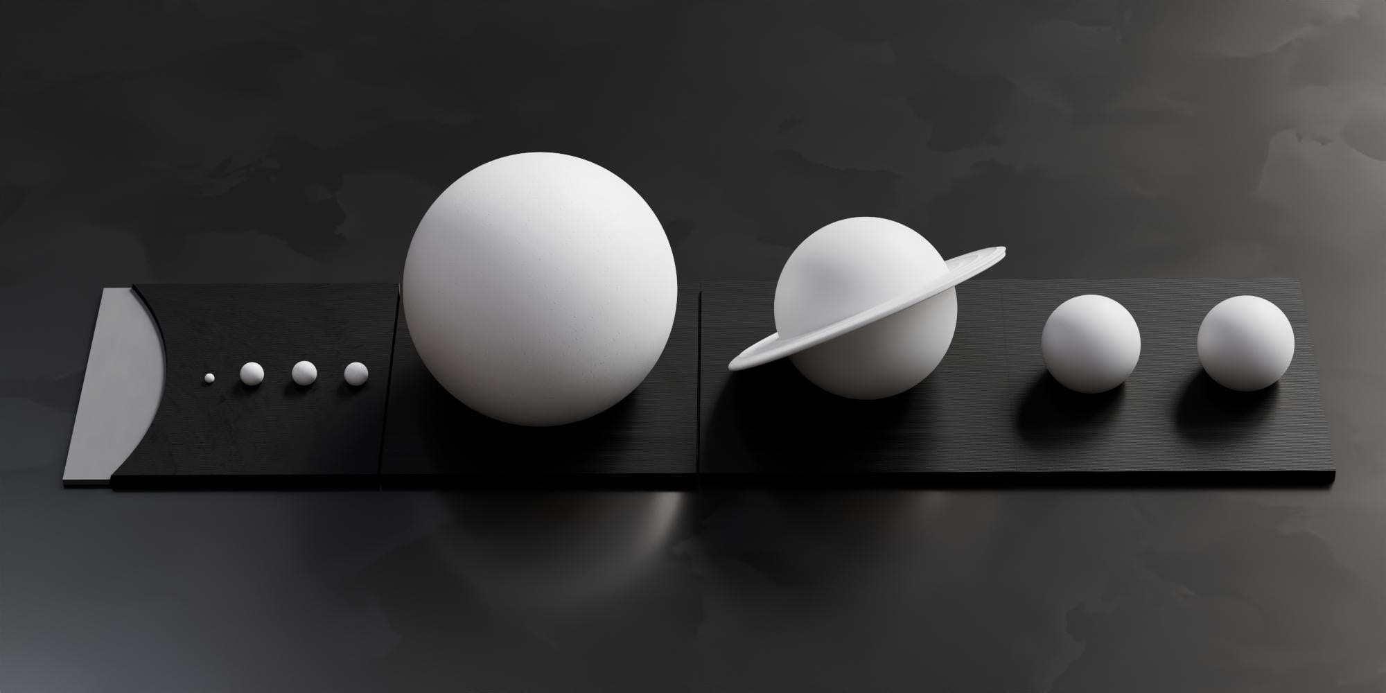 Big Solar System Scale Model Planets Astronomy 3D Printed - Etsy