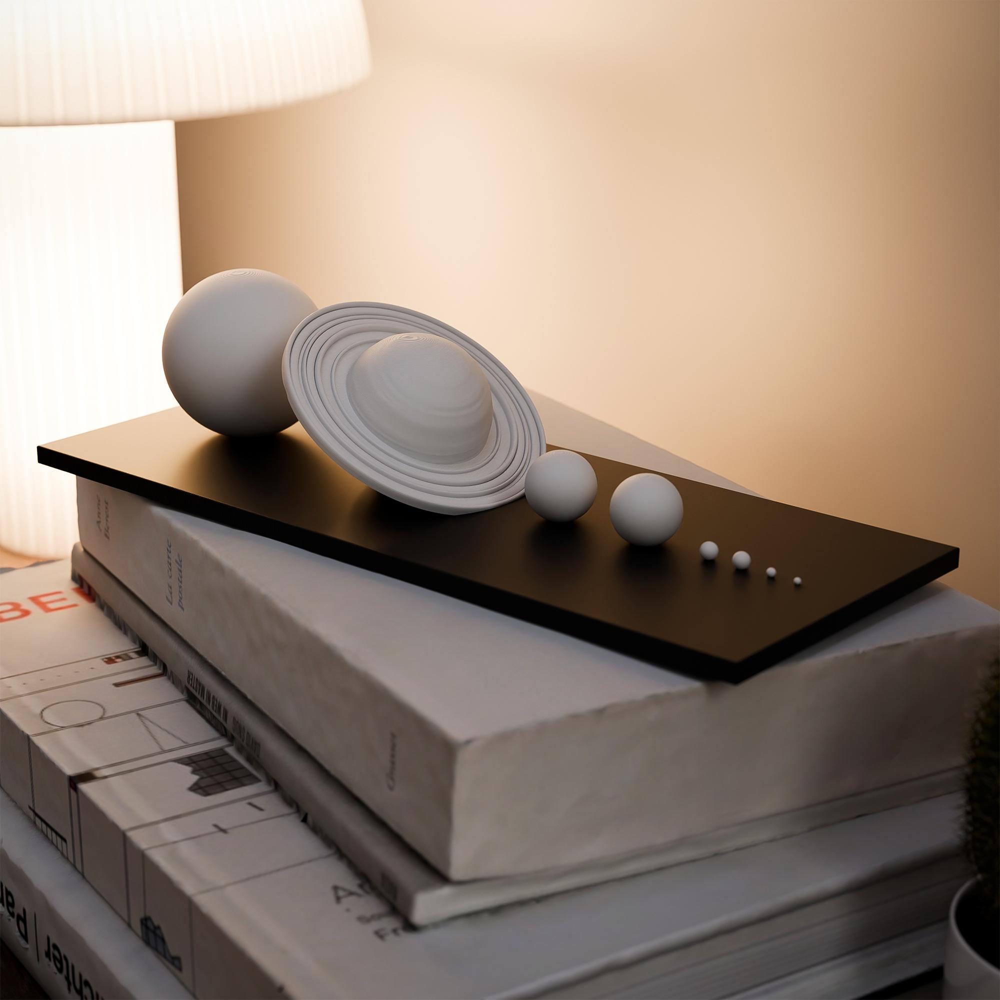 3D Printed Solar System Scale Model Planets Astronomy - Etsy