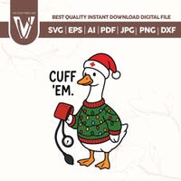 Stethoscope Christmas Tree SVG: Nurse Doctor Medical Art (instant ...