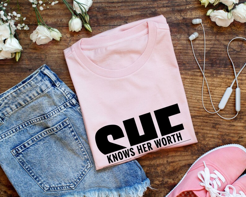 She Knows Her Worth SVG, Woman Empowerment Design (digital Download) - Etsy
