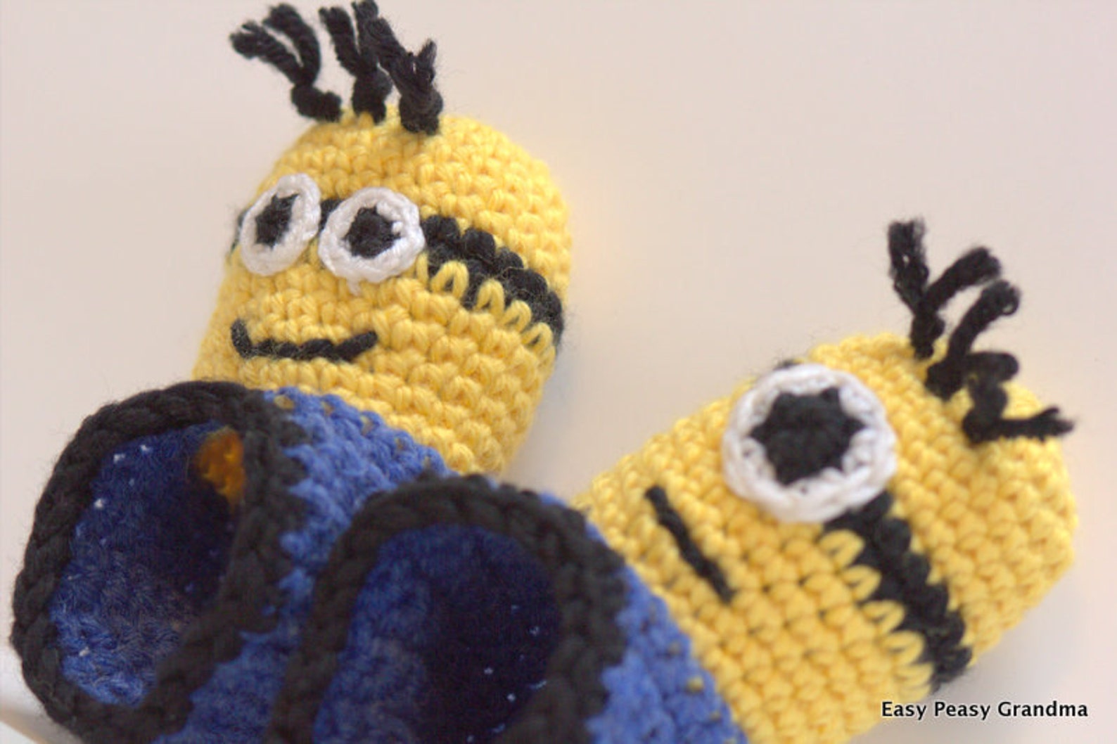 CROCHET PATTEN - Slippers, Cyclops, Boots, Shoes, Booties, Children ...