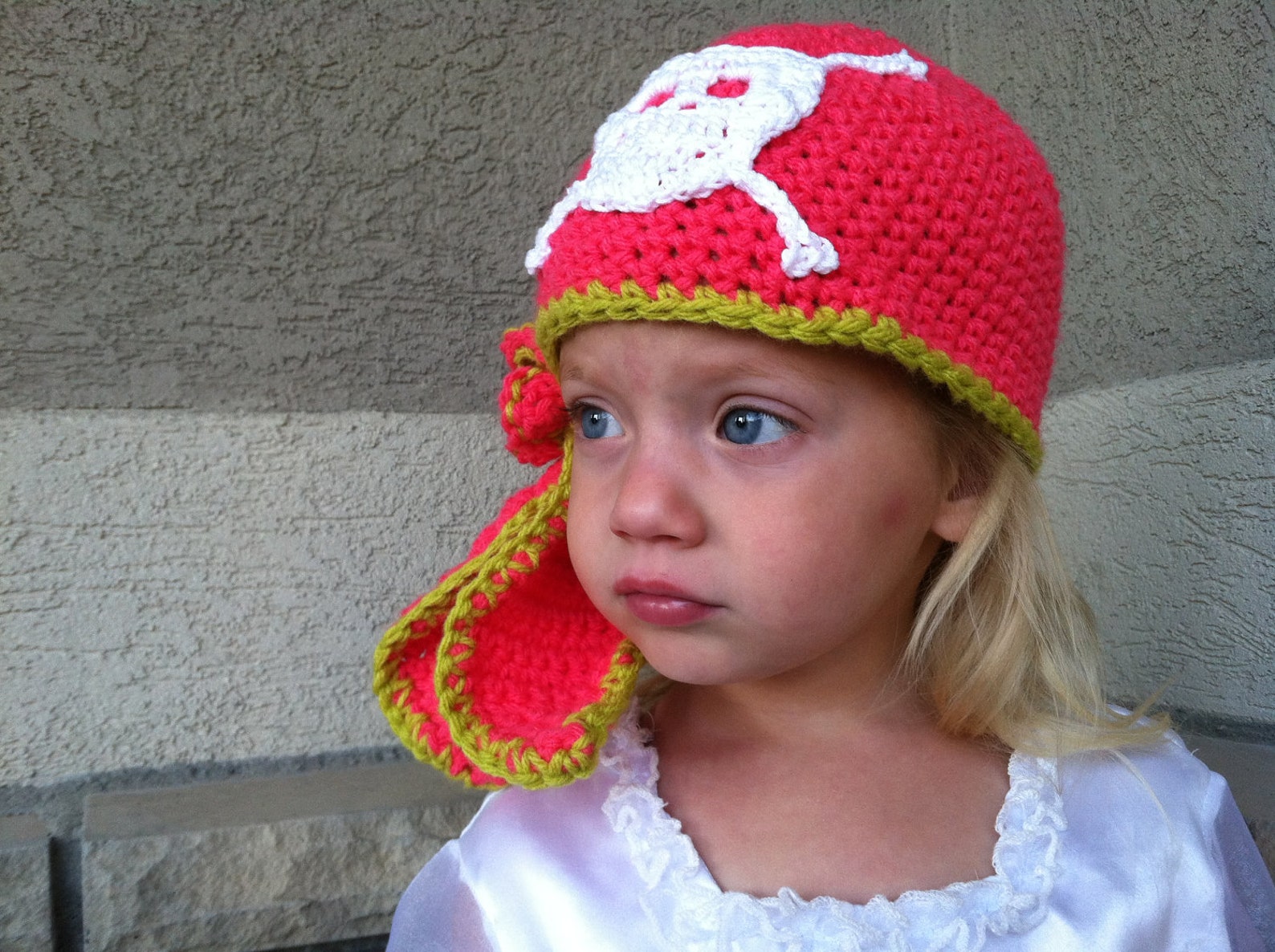 CROCHET PATTERN - Hat, Pink Pirate Hat, Bandana and Flower PDF Pattern ...