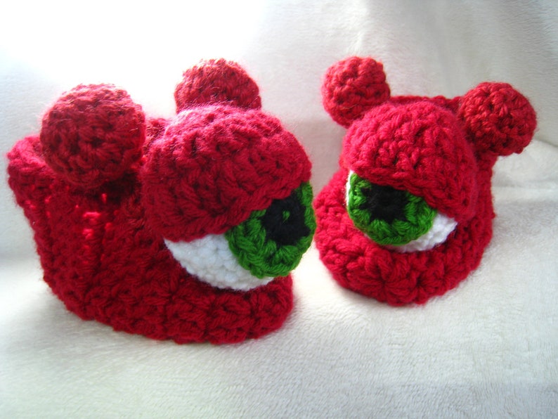 CROCHET PATTERN Slipper Shoe Cyclops Monster Slipper - Etsy