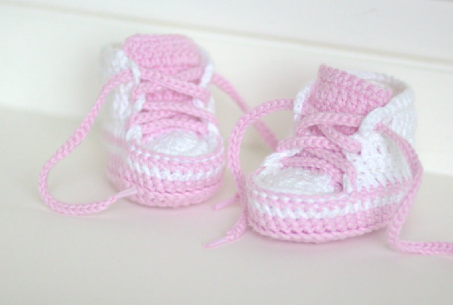 CROCHET PATTERN - Shoe, Baby High Tops,baby Booties, Baby Sneakers ...