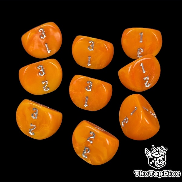 Three Sides Dice - Etsy