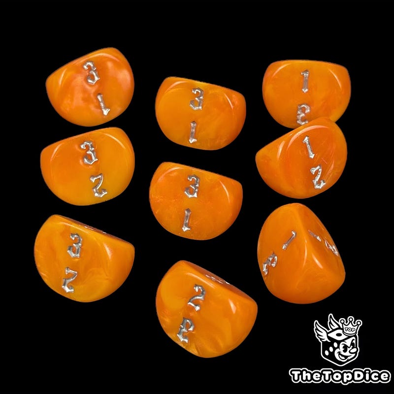 Three Sides Dice - Etsy