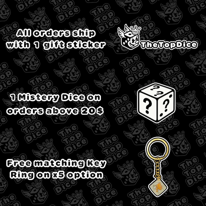 White Pirate Fifth Form Dice Space Walker Counter for Anime TCG, Resin ...