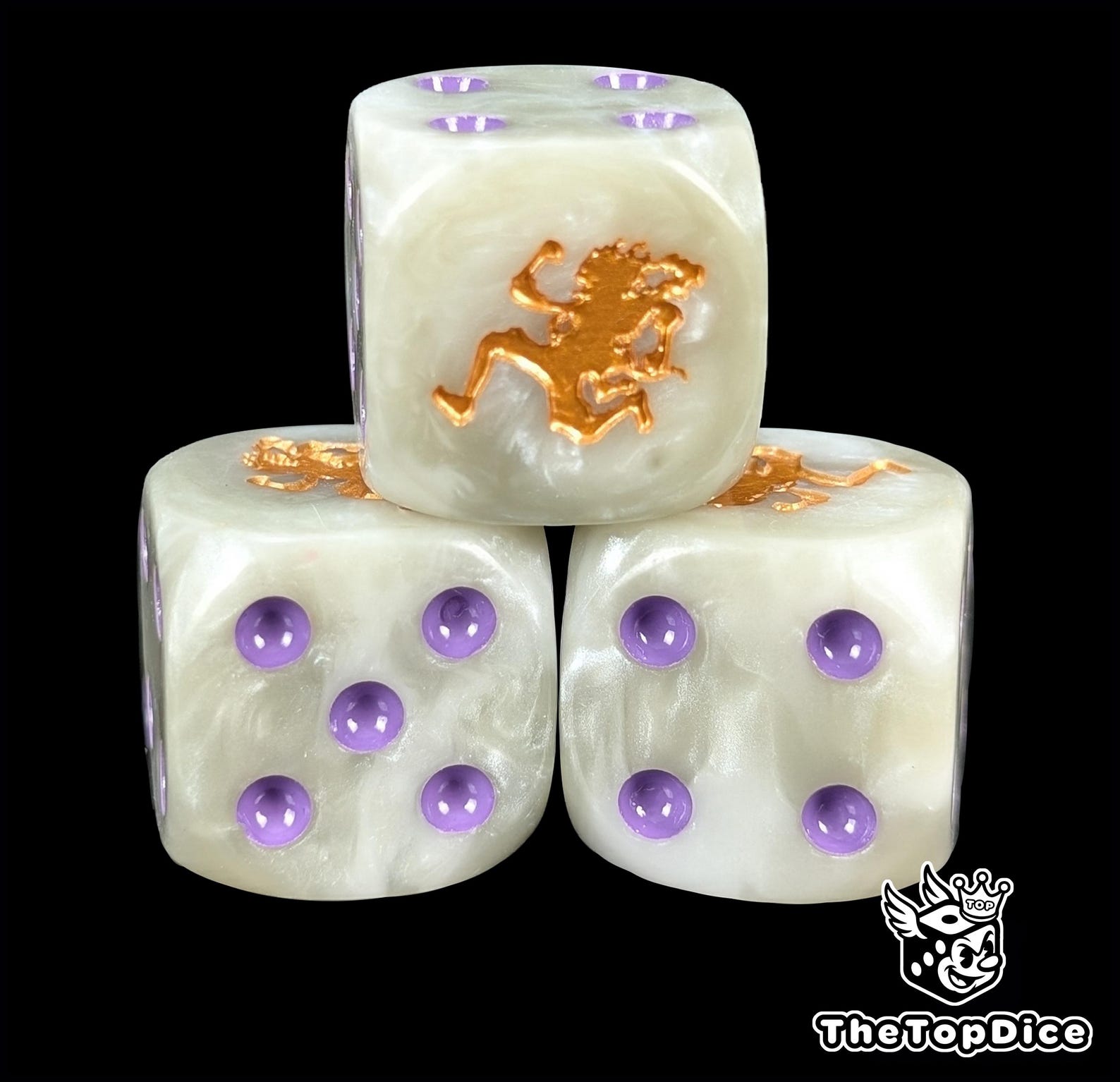 White Pirate Fifth Form Dice Space Walker Counter for Anime TCG, Resin ...