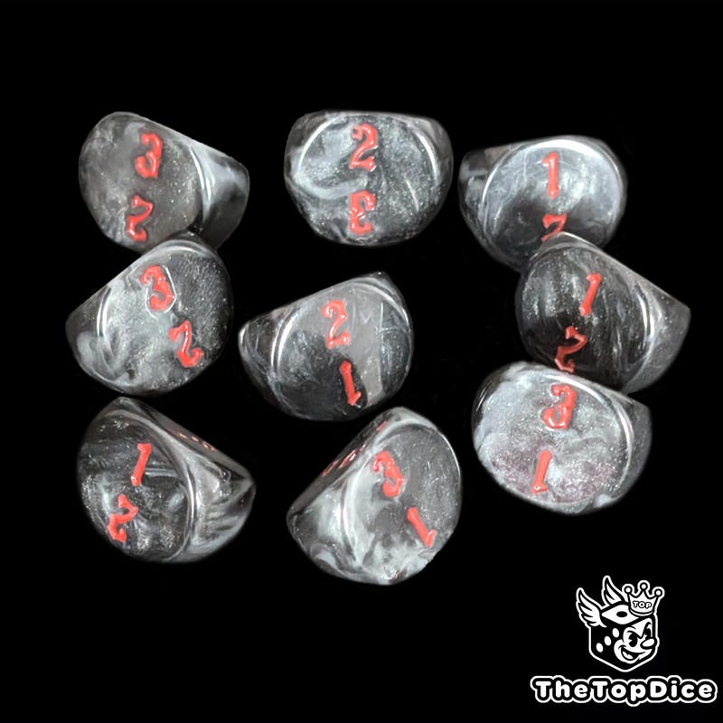 Three Sides Dice - Etsy