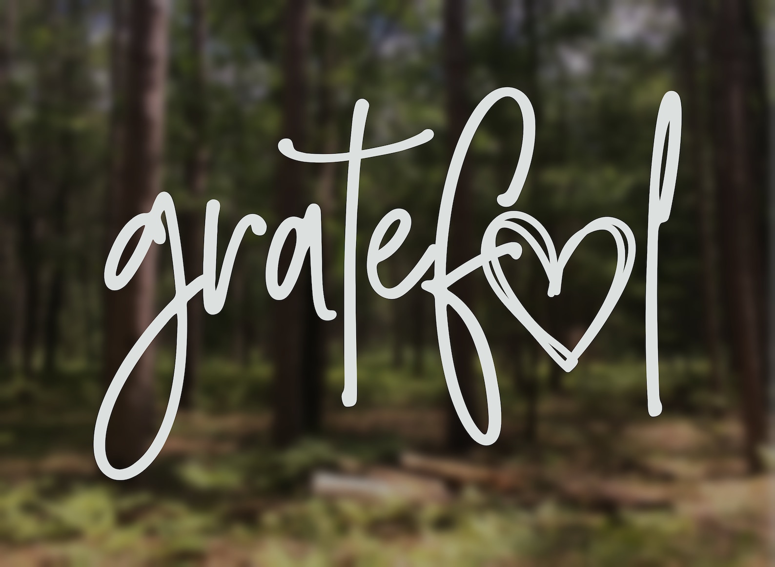 Grateful Vinyl Decal Sticker Car Ipad Tumbler Laptop | Etsy