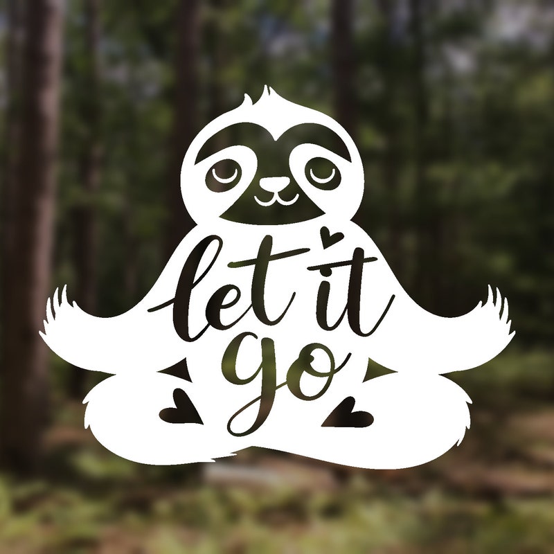 Sloth Decals - Etsy