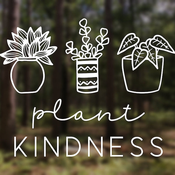 Kindness Window Decal - Etsy