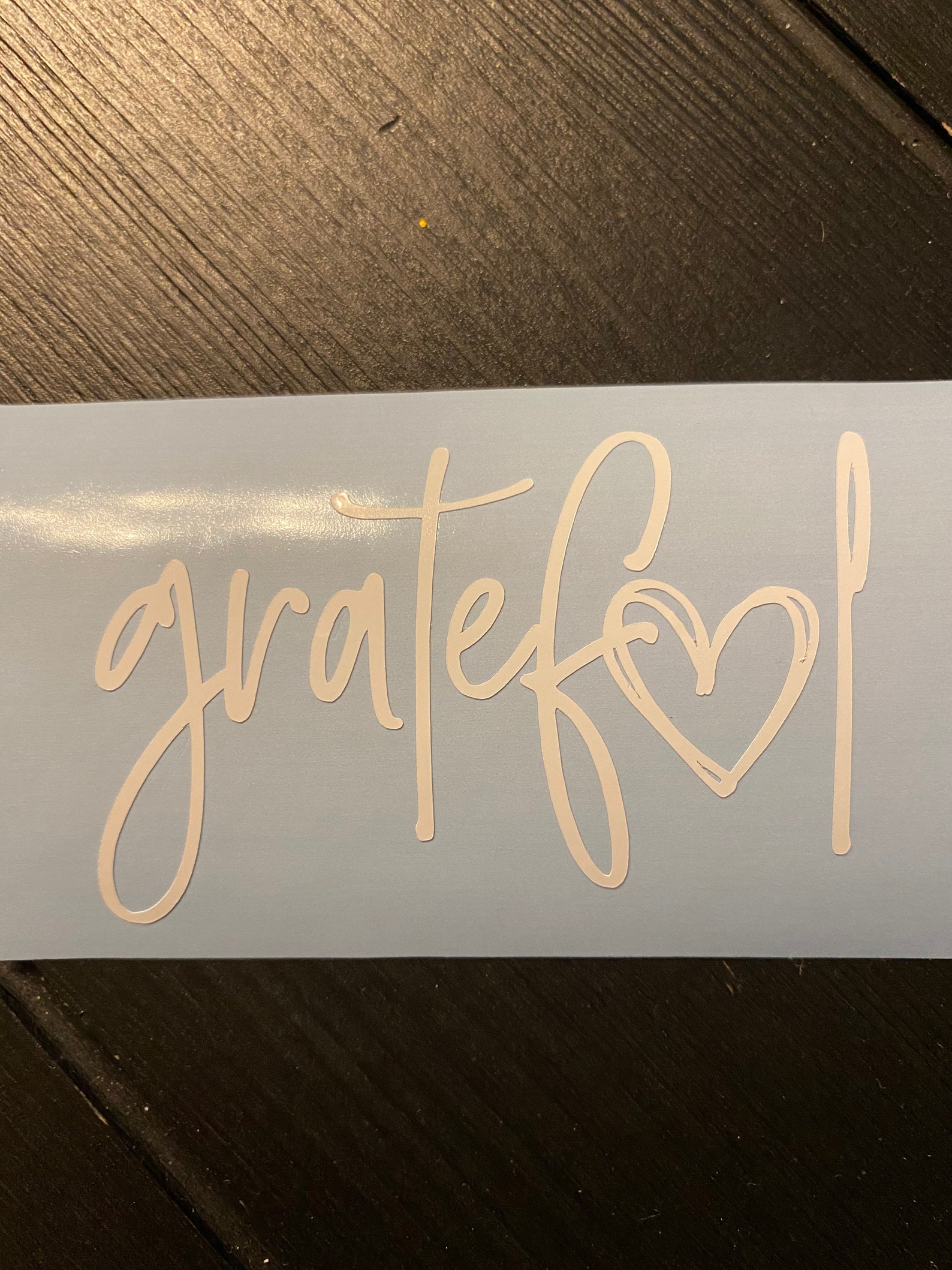 Grateful Vinyl Decal Sticker Car Ipad Tumbler Laptop - Etsy