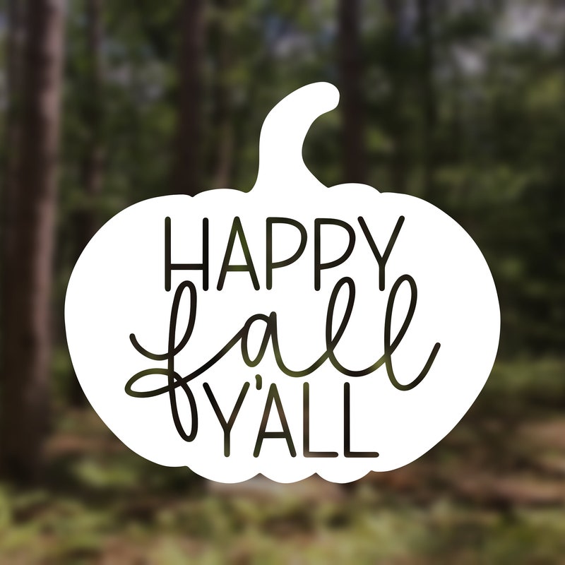 Happy Fall - Etsy