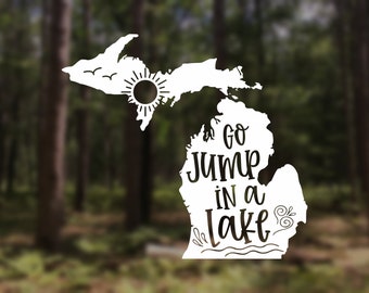 Lake Michigan Decal - Etsy