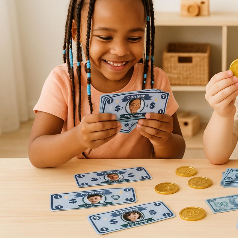 Editable Kids Reward Money Template: Printable Chore Bucks (canva ...
