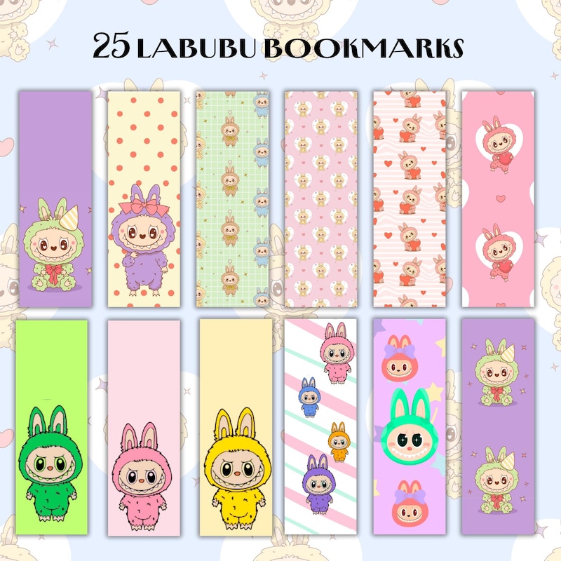 Labubu Book Printable - Etsy