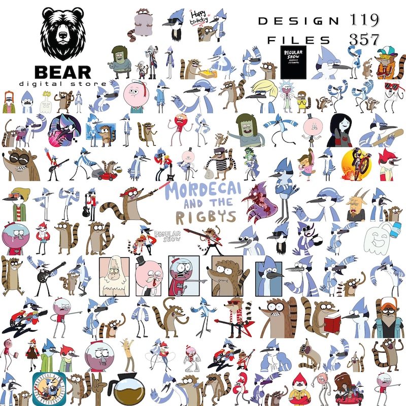 Regular Show - Etsy