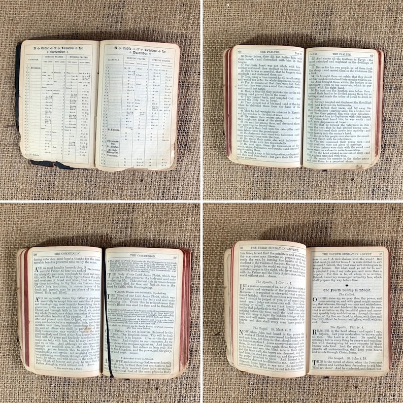 The Hymnal and Book of Common Prayer Protestant Episcopal Antique ... The Hymnal and Book of Common Prayer Protestant Episcopal Antique ...
