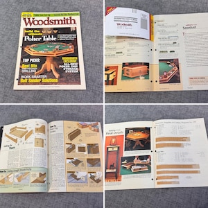 Woodsmith Magazines Carpentry Instructions Wood Furniture DIY / Price ...
