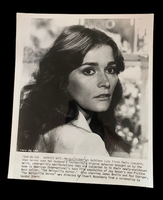 Margot Kidder Amityville Horror 1979 Actress Black and White - Etsy