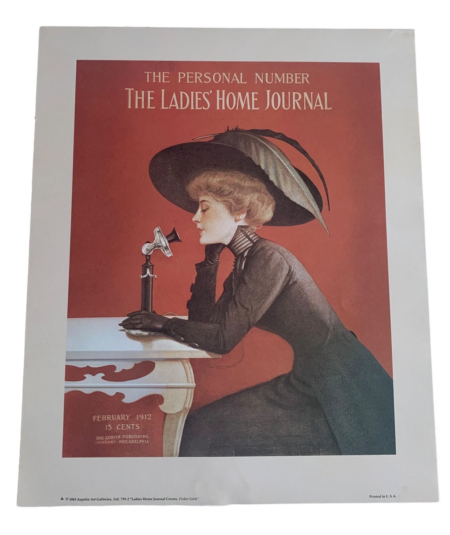Ladies Home Journal Cover Prints Reproduction Prints Aspelin Art ...
