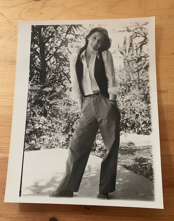Margot Kidder 1970s Actress Black and White Photograph - Etsy