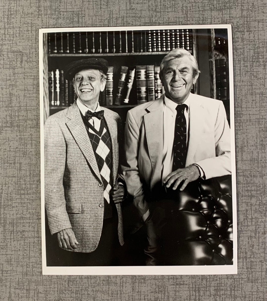 Don Knotts Andy Griffith Black and White Photograph Matlock 1980s Celebrity Actor Picture - Etsy