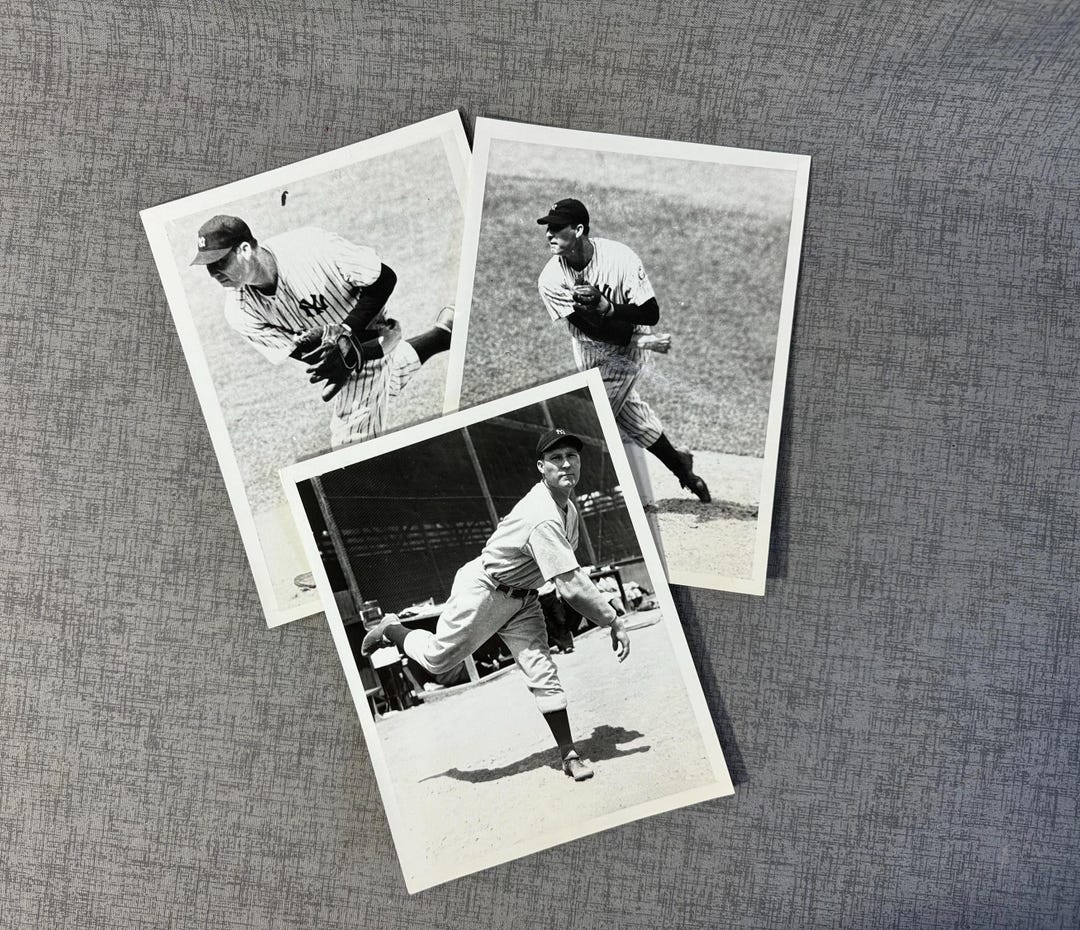 Charley Ruffing Yankees Photo: 1930s-40s Baseball Memorabilia - Choice ...