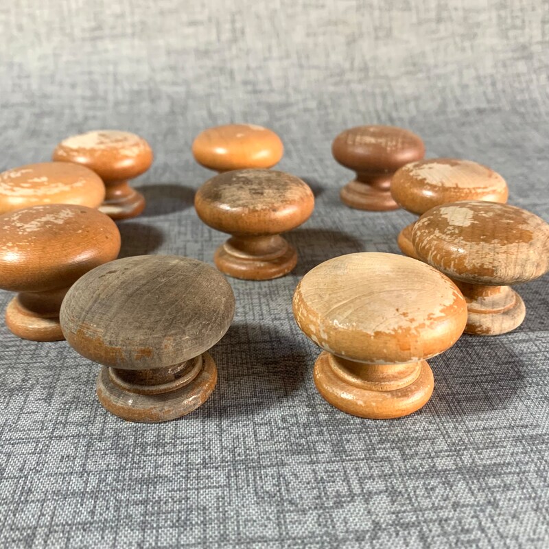 Wood Knobs - Etsy