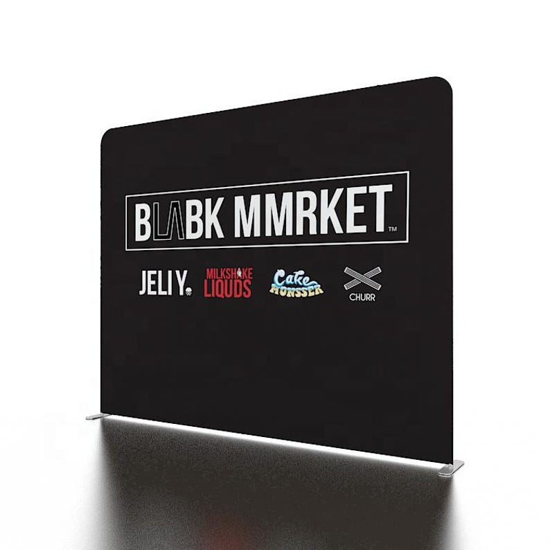 Custom Tension Fabric Display Backdrop: Step and Repeat Banner (10x7.5 ...