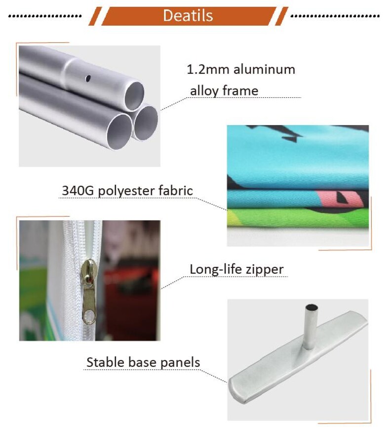 Custom Tension Fabric Display Backdrop: Step and Repeat Banner (10x7.5 ...