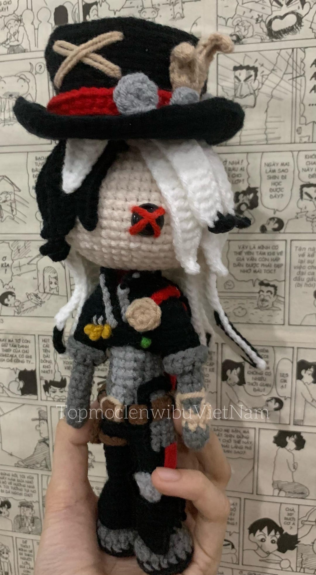 Boothill Crochet Doll Honkai Star Rail Fanmade Amigurumi - Etsy