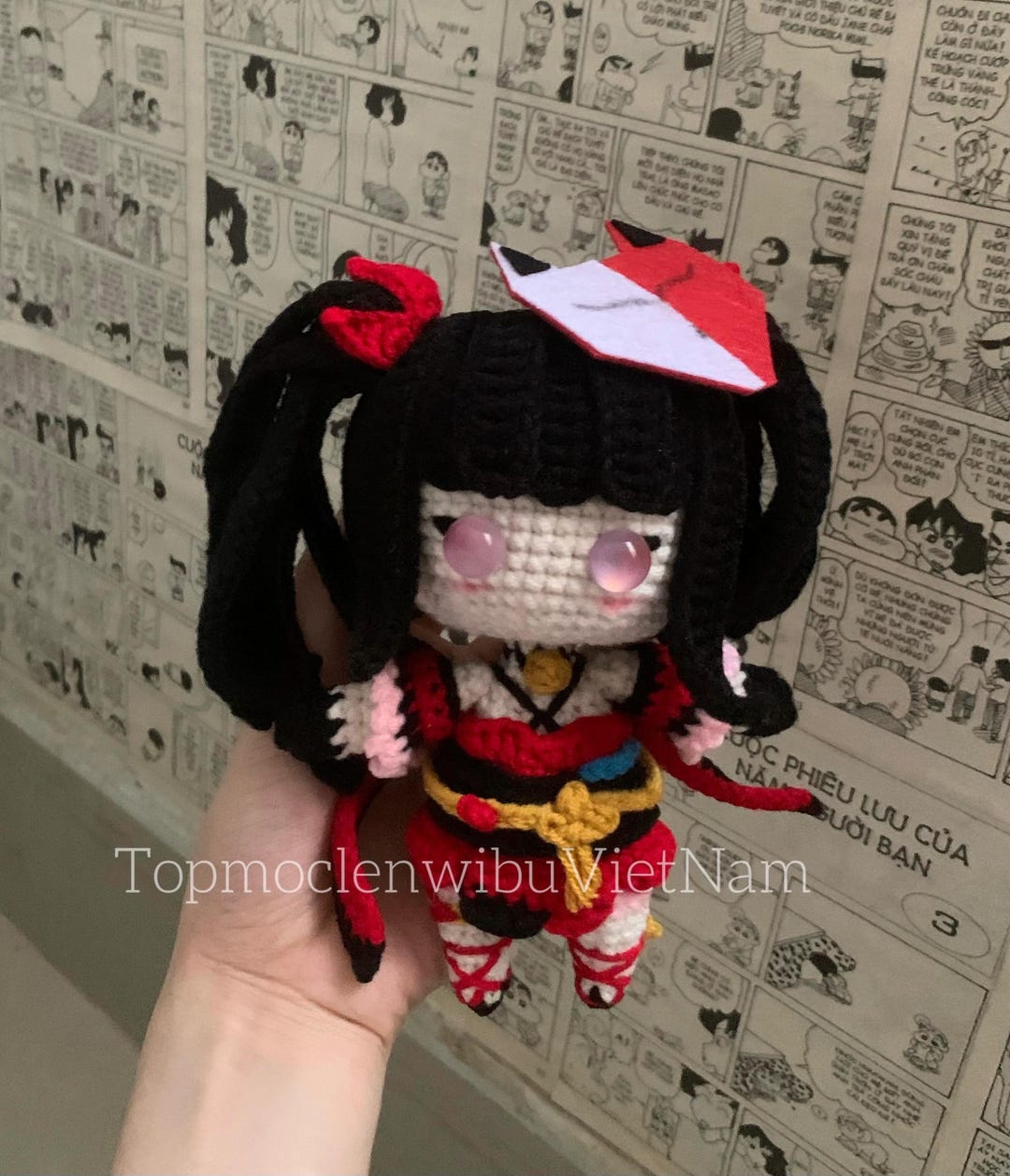 Hanabi Sparkle Crochet Doll Honkai Star Rail Fanmade Amigurumi - Etsy