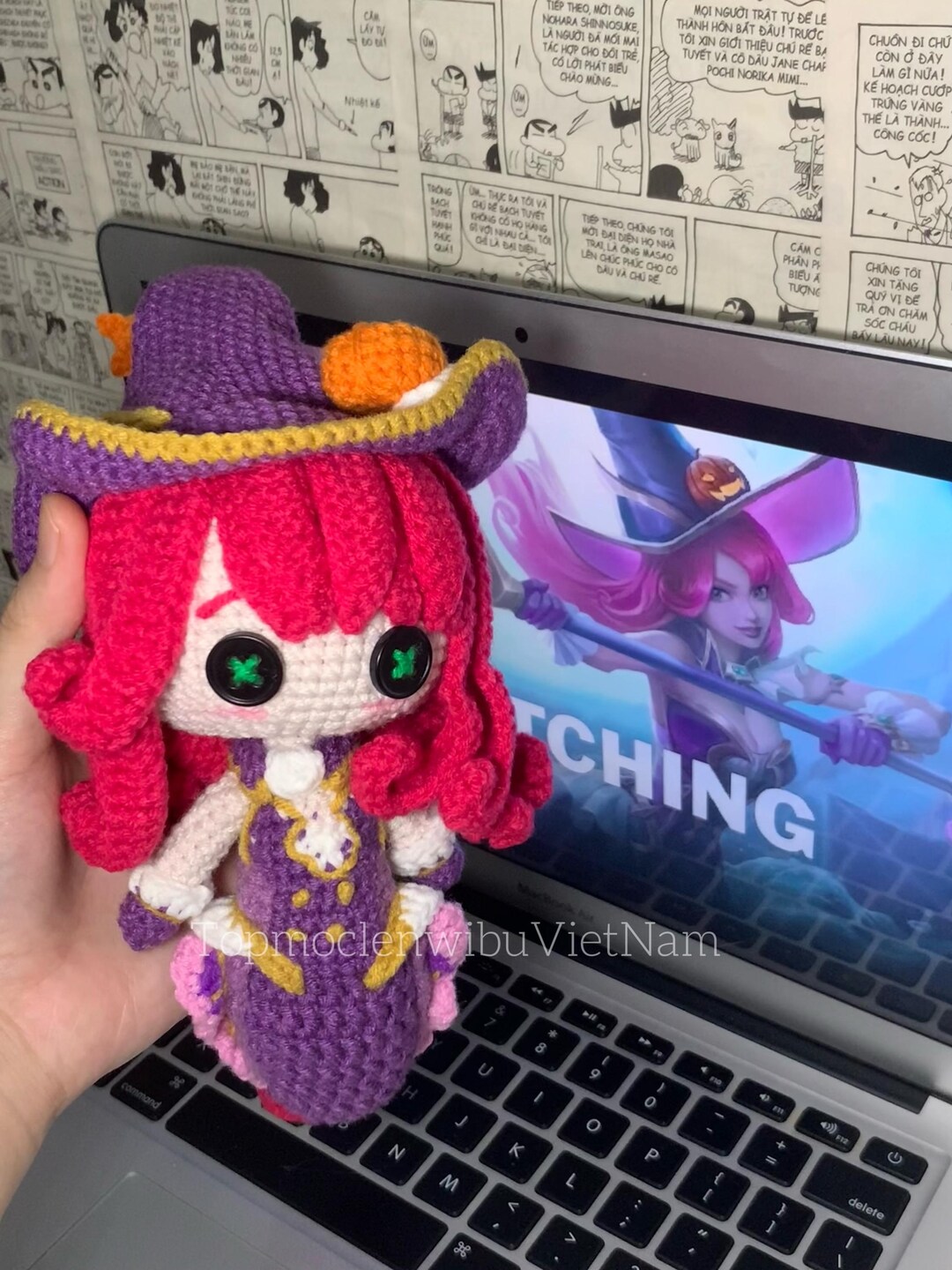 Nami Crochet Doll League of Legends Fanmade Amigurumi - Etsy