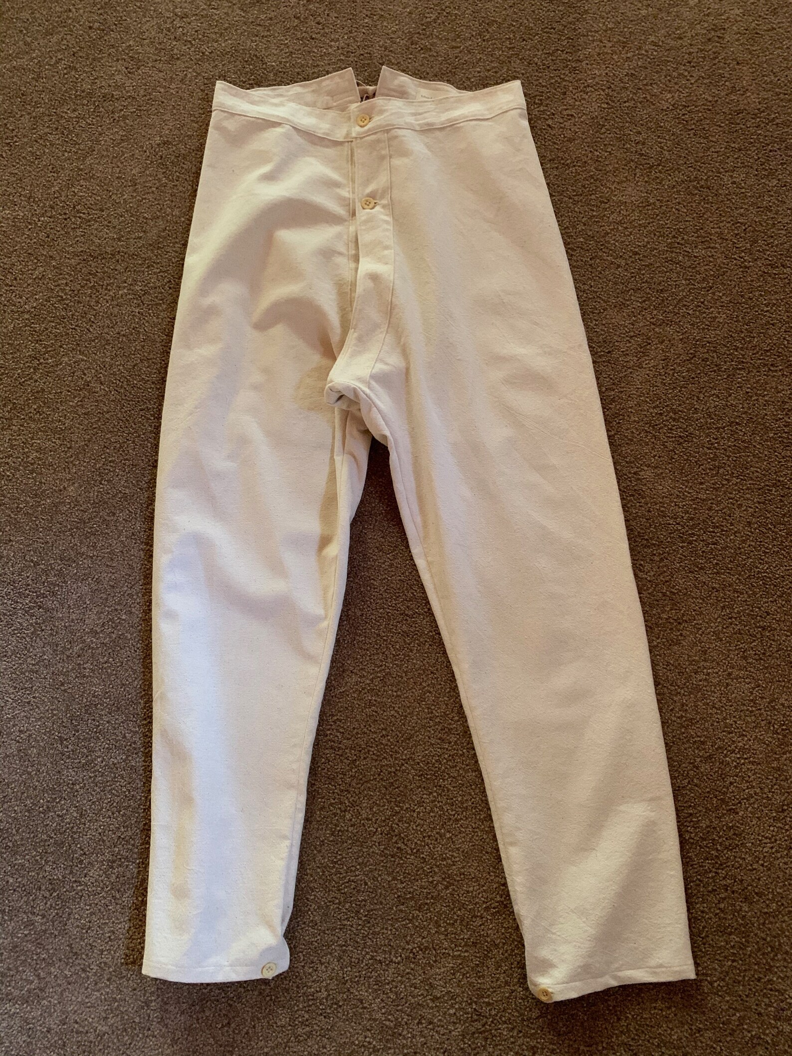 Men's Cotton Drawers, 34 Inch Waist, Mid-late 19th Century - Etsy