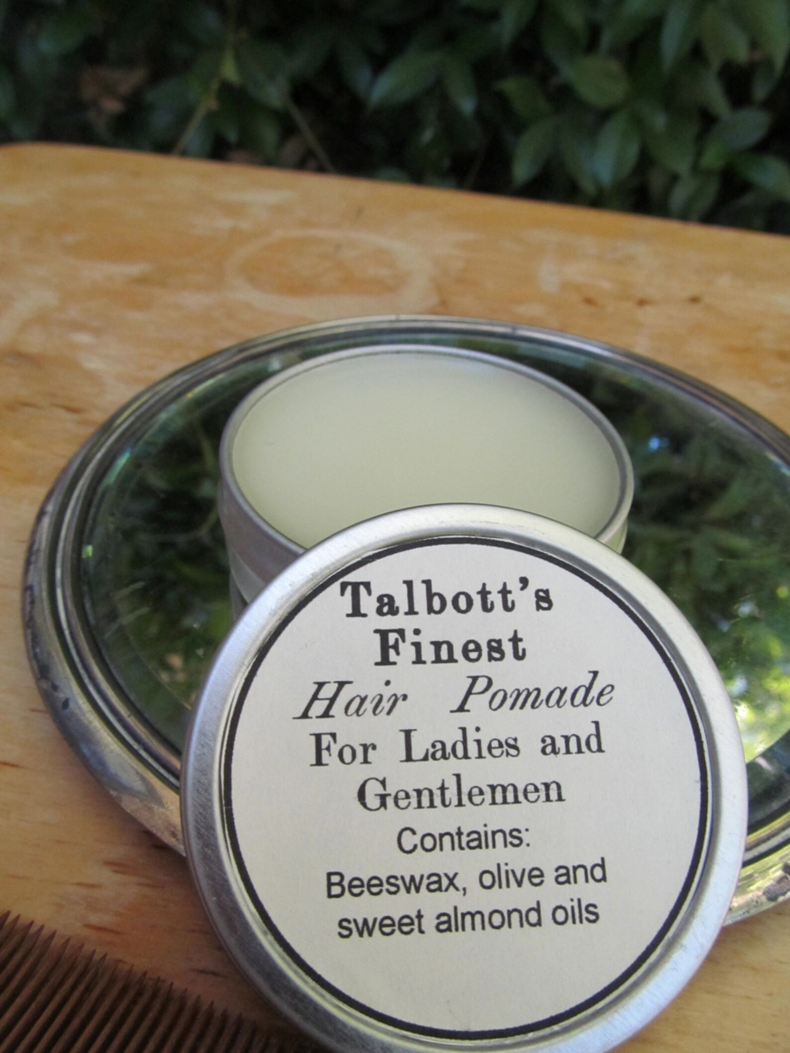 Handmade 2 Oz Unscented Hair Pomade for Ladies and Gentlemen - Etsy